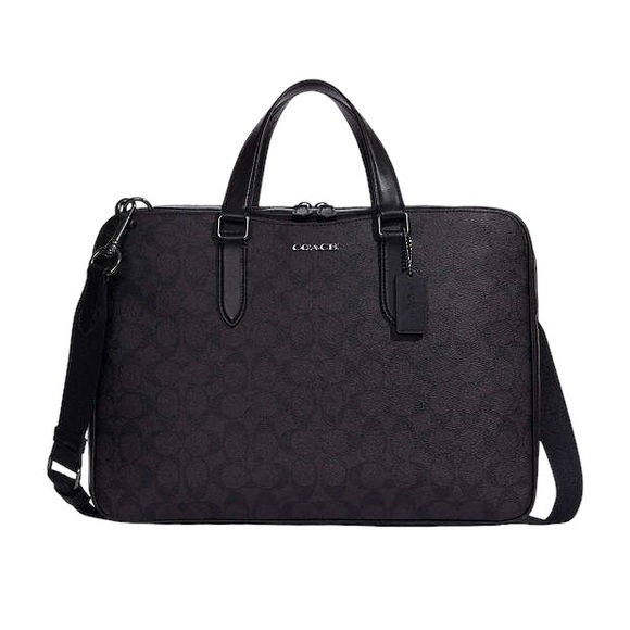 Coach | Bags | Coach Graham Monogram Slim Briefcase | Poshmark